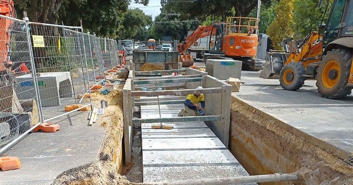 Multi-million dollar stormwater progressing at Somerton Park | City of ...