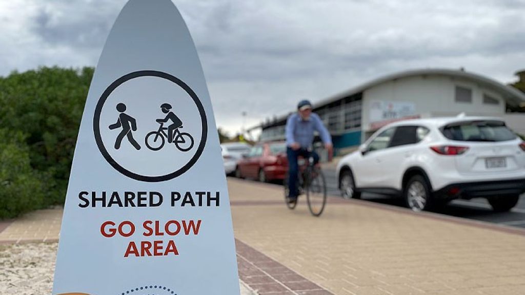 Cyclists reminded to share the path | City of Holdfast Bay