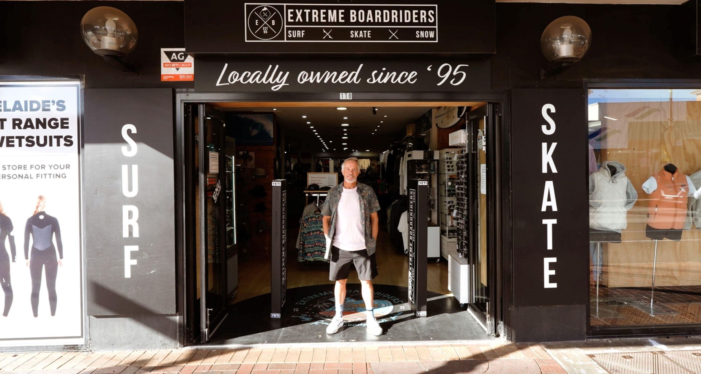 Get to know Greg from Extreme Boardriders | Jetty Road Glenelg