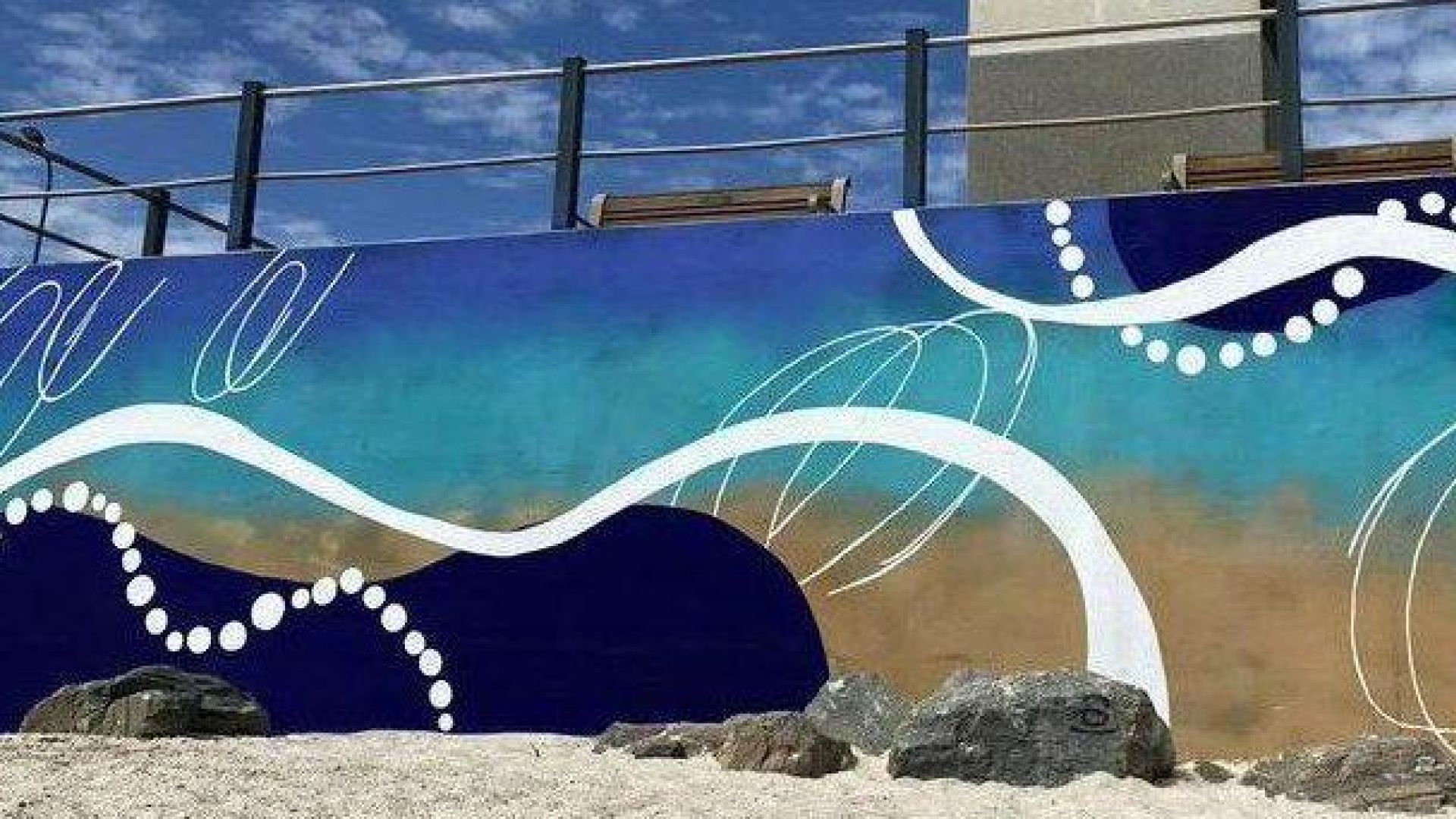 Hove Sand Pumping Station Mural | City of Holdfast Bay